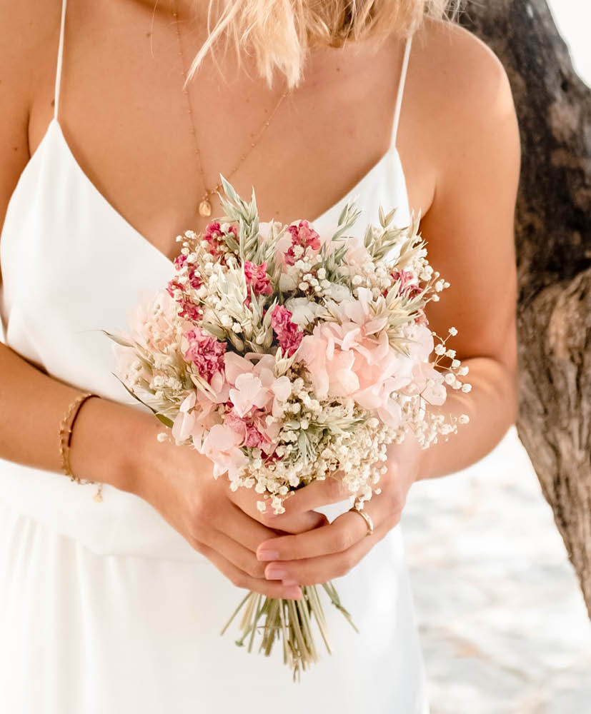 Bouquet de mariée champêtre Rosa | Rosa Cadaqués